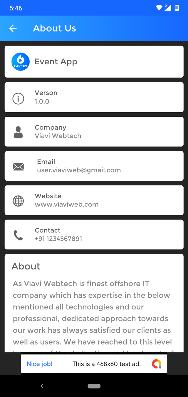 Android Event App (Create Event, Booking Event) by viaviwebtech | CodeCanyon